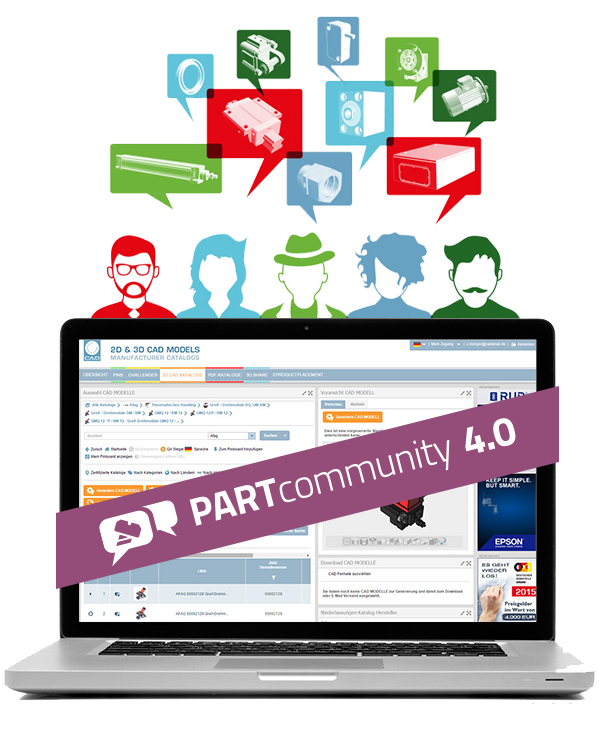 CADENAS’ 3D CAD download portal PARTcommunity version 4.0 impresses ...