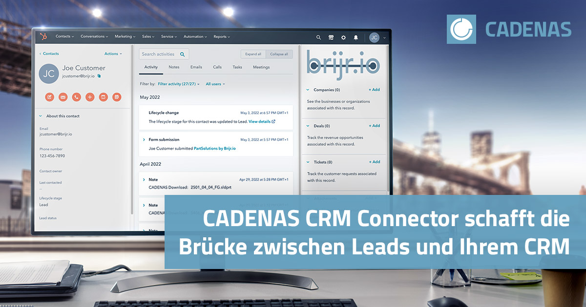 CADENAS CRM Connector