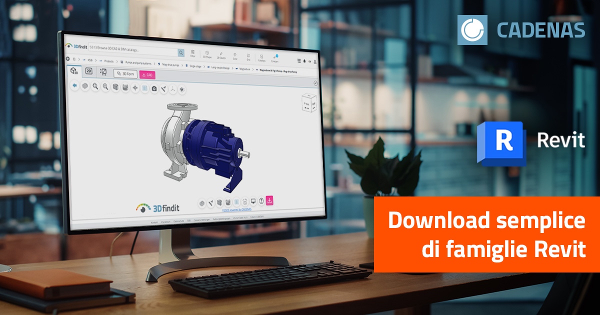 Revit families complete su 3Dfindit